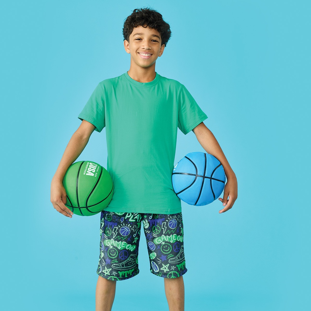 Corey Paige Graffiti Gamer Plush Board Shorts | Iscream